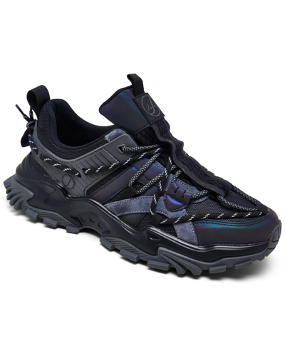 Javi Men's Dominance Casual Sneakers From Finish Line In Black Reflect ...