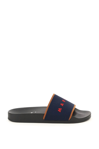 Marni Logo Slides In Multicolor | ModeSens