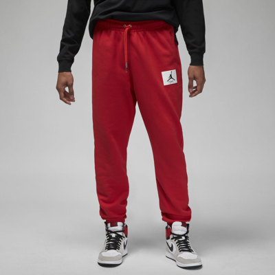 Jordan Men's Flight Fleece Pants In Red | ModeSens