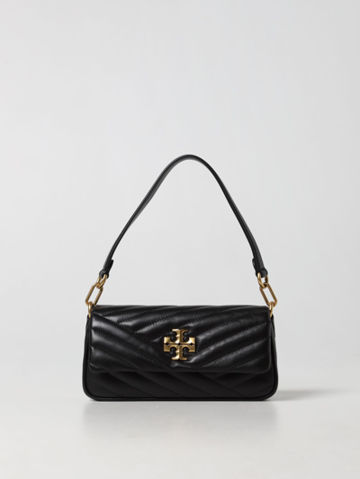 Tory Burch Kira Bag In Quilted Leather In Black | ModeSens