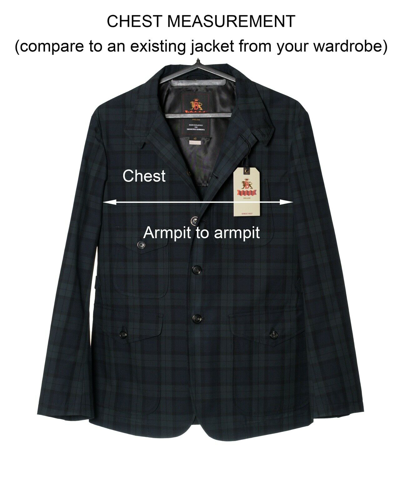 Pre-owned Baracuta X Engineered Garments Structured Blazer Blackwatch ...