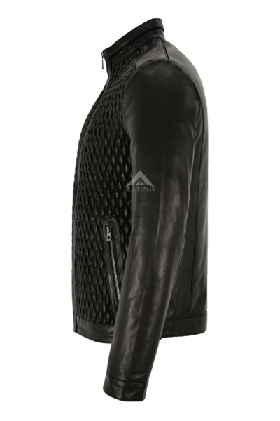 Pre-owned Smart Range Leather Premium Mens Leather Jacket Black ...