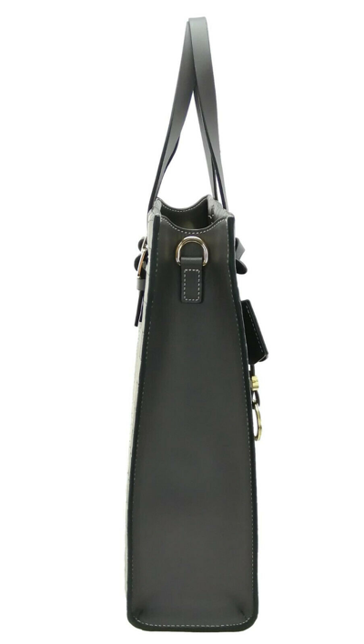 Pre-owned Radley Grab Tote Bag Thunder Grey Medium Top Zip Handbag ...