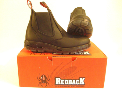 Pre-owned Redback Boots Australian Work Boots Usbbk Steel Caps Black ...
