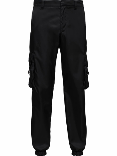 Prada Men's Black Polyamide Pants | ModeSens