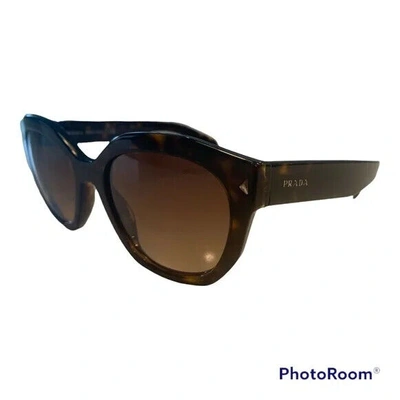 Pre-owned Prada Brand Spr 16v 2au-6s1 Havana/brown Gradient Authentic ...