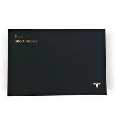 Pre-owned Tesla S3xy Short Shorts Women's Sz S Small Red Gold Satin In ...
