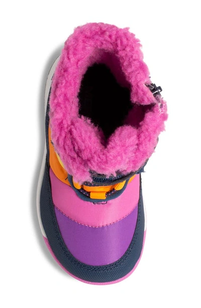 Merrell Kids' Alpine Puffer Waterproof Snow Boot In Rainbow Multi ...