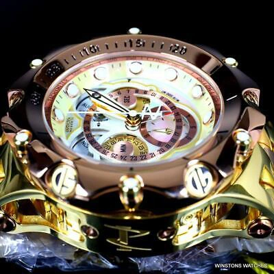 Pre-owned Invicta Reserve Venom Hybrid High Polished Gold/rose Gold ...
