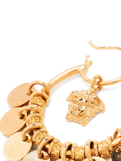 Versace Medusa Charm Earrings In Gold | ModeSens