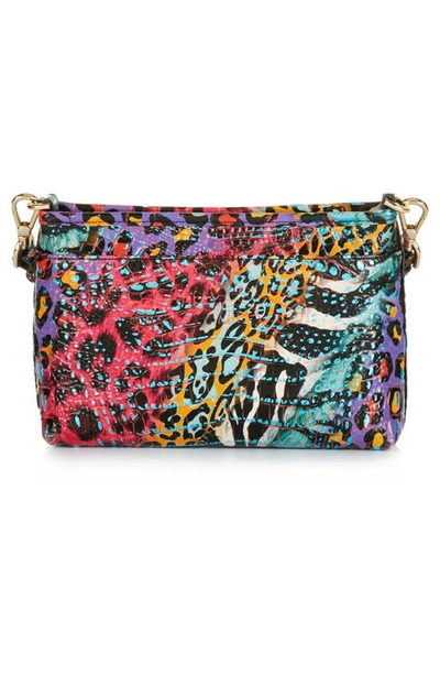 Brahmin Vida Croc Embossed Leather Crossbody Bag In Stampede | ModeSens