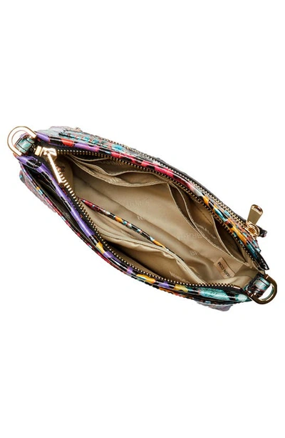Brahmin Vida Croc Embossed Leather Crossbody Bag In Stampede | ModeSens