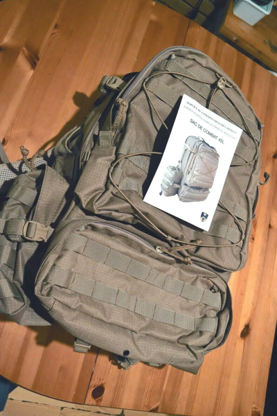 Pre-owned Felin French Army Surplus Backpack Military Tactical Camo 45l ...