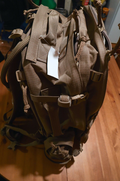 Pre-owned Felin French Army Surplus Backpack Military Tactical Camo 45l ...