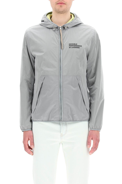 Giancarlo Rossi Light Windbreaker Jacket In Grey | ModeSens