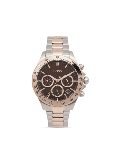 Hugo Boss Novia Chronograph 38mm In Braun | ModeSens