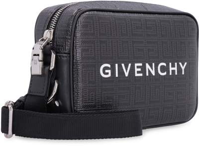 Givenchy G-essentials Messenger Bag With Logo In Black | ModeSens