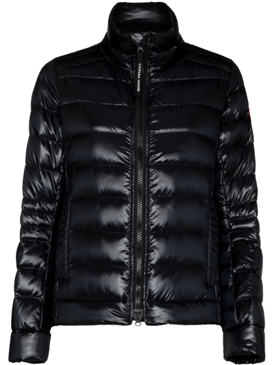 Canada Goose Logo-patch Padded Jacket In Schwarz | ModeSens
