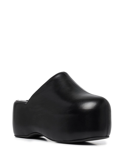 Simon Miller Black Vegan Platform Bubble Clogs | ModeSens