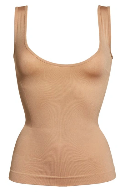 Shapermint Open Bust Shaper Camisole In Latte | ModeSens