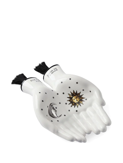 Gucci Hand-shaped Trinket Tray In White | ModeSens