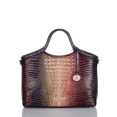 Brahmin Small Elaine Ombre Mini Melbourne Embossed Leather Crossbody In ...