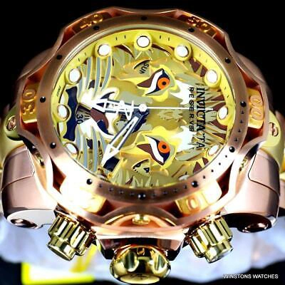 Pre-owned Invicta Venom Gen Iii Lion Rose Gold Tone Swiss Mvt ...