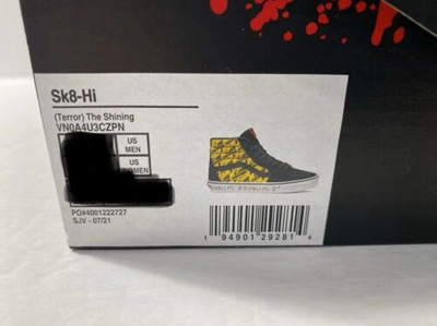 Pre-owned Vans X House Of Terror Sk8-hi The Shining Redrum Shoes ...