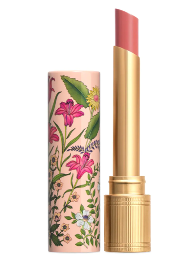 Gucci Women's Gorgeous Flora Glow & Care Shine Lipstick In Pink | ModeSens