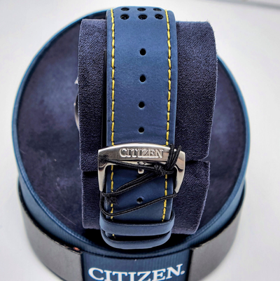 Pre-owned Citizen Promaster Navihawk Blue Angels A-t Eco-drive Men's ...