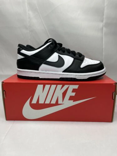 Pre-owned Nike Dunk Low Retro White Black (gs) | Cw1590-100 | Us Size ...