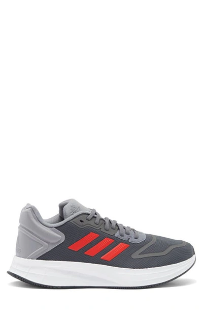 Adidas Originals Adidas Men's Duramo 10 Running Shoes In Grey/vivid Red ...