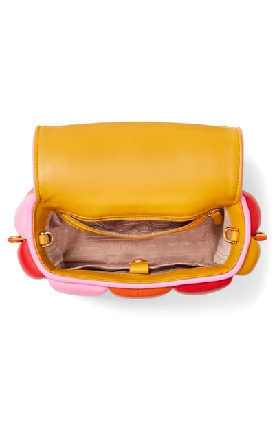 Kate Spade Boxxy Smooth Leather Large Crossbody Bag In Fiery Orange ...