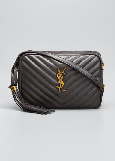 Lou Medium Monogram Ysl Calf Crossbody Bag