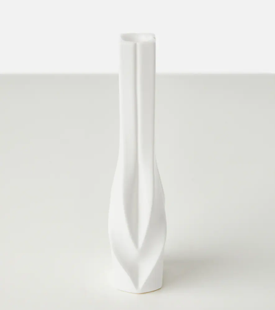Zaha Hadid Design Braid Small Candle Holder In Whi | ModeSens