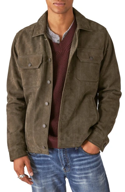 Lucky Brand Military-inspired Shirt Jacket In Green | ModeSens