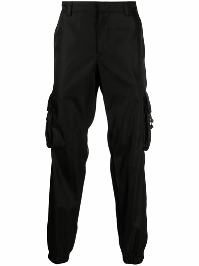 Prada Men's Black Polyamide Pants | ModeSens