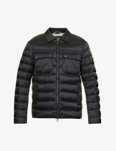 Belstaff Tour Quilted Shell-down Jacket In Black | ModeSens