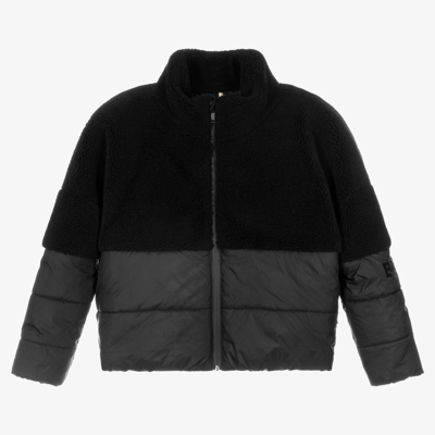 Hugo Boss Teen Girls Black Puffer Jacket | ModeSens
