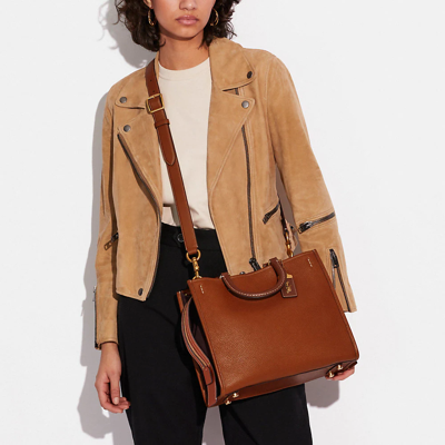 Coach Rogue In Colorblock In Brass/burnished Amber Multi | ModeSens