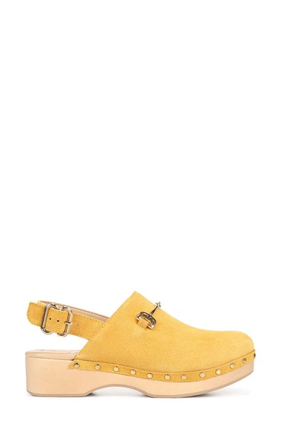 Sam Edelman Hilda Bit Platform Clog In Mustard | ModeSens