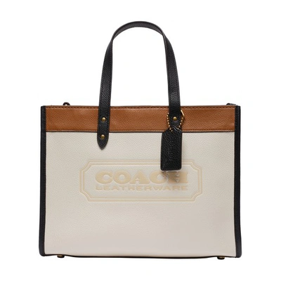 Coach Tasche Badge Field Tote Aus Beschichtetem Canvas Colorblock In ...