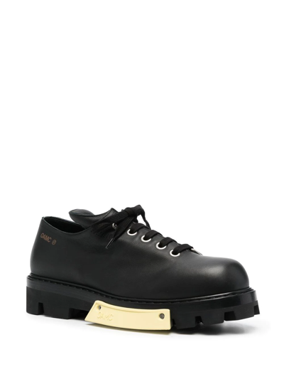 Oamc Exit Derby Shoes In Black | ModeSens