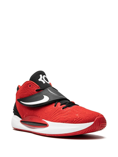 Nike Kd 14 High-top Sneakers In Red | ModeSens
