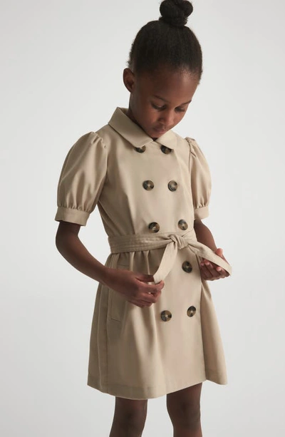 Reiss Kids' Little Girl's & Girl's Naomi Belted Dress In Camel | ModeSens