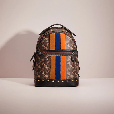 Coach Upcrafted Barrow Backpack With Horse And Carriage Print And ...