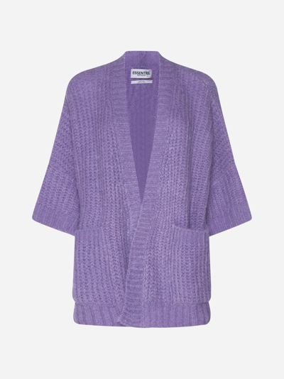 Essentiel Antwerp Castrid Oversized Cardi In Moonlight Mauve In ...