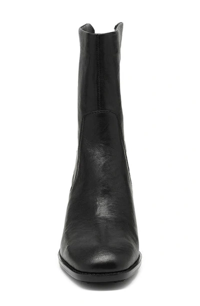 Kelsi Dagger Brooklyn Island Block Heel Bootie In Black Leather | ModeSens Kelsi Dagger Brooklyn Island Block Heel Bootie In Black Leather | ModeSens