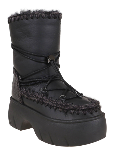 Mou Women's Black Other Materials Boots | ModeSens