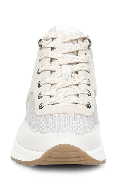 Naturalizer Sullivan Water Repellent Sneaker In Satin Pearl Fabric/leather/suede | ModeSens